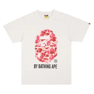 A BATHING APE Abc Camo Bathing Ape Tee - White