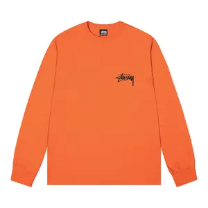 StÜssy Gold Lion Long-sleeve Tee - Orange
