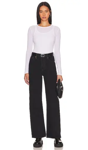 LEVI'S Ribcage Wide Leg Jeans