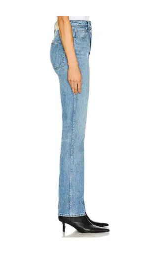 GRLFRND Sara Super High Rise Slim Straight Jeans