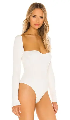 One Grey Day X Revolve Seville Bodysuit - Ivory