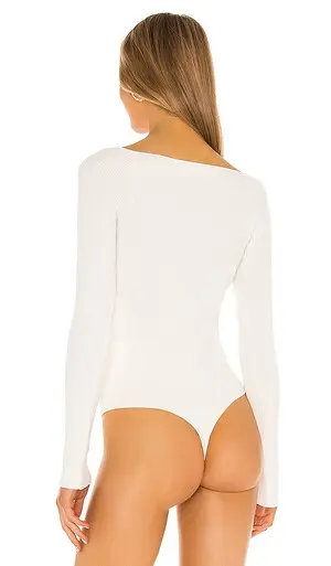 One Grey Day X Revolve Seville Bodysuit - Ivory