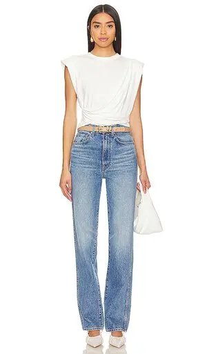 Simkhai Estelle Clean Crop T-shirt