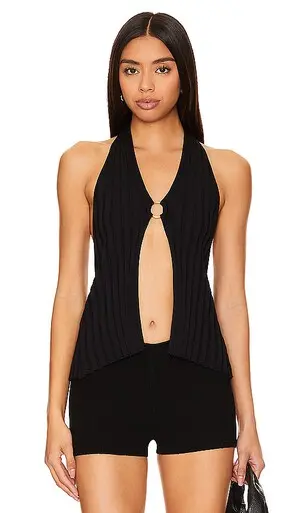 Superdown Eliana Open Front Top