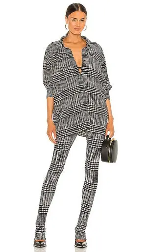 Norma Kamali Oversized Boyfriend Nk Shirt