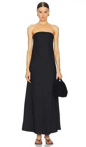 AEXAE Column Maxi Dress