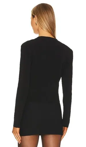 L'Agence Toulouse Cardigan - Black