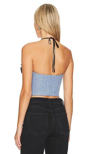 LOVERS AND FRIENDS Domino Bustier Top