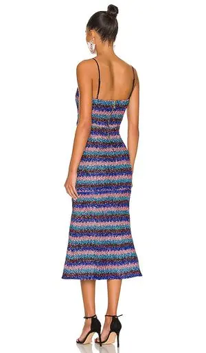 ELLIATT Deserae Bell Hem Midi Dress