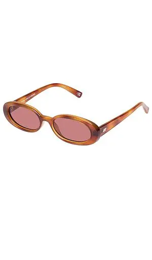 Le Specs Outta Love Sunglasses - Brown
