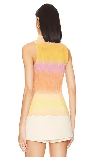LOVERS AND FRIENDS Giada Sheer Top