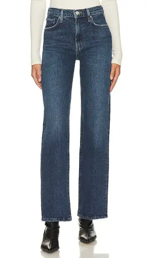 AGOLDE Harper Mid Rise Relaxed Straight Jeans