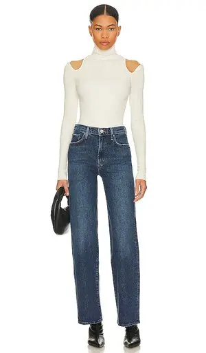 AGOLDE Harper Mid Rise Relaxed Straight Jeans