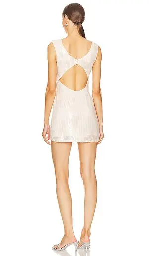 Lpa Paradisa Mini Dress With Allover Sequins
