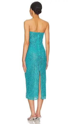 Nbd Aine Sequin Midi Dress