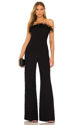 Amanda Uprichard X Revolve Amiah Jumpsuit - Black