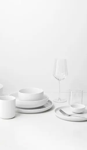 PUBLIC GOODS Ceramic Dinner Plate Set Of 4