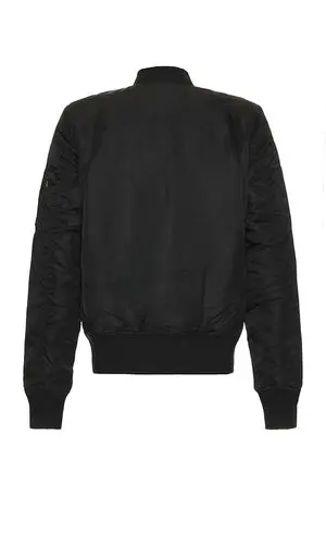 Alpha Industries Ma-1 Regular Fit Flight Bomber Jacket - Black