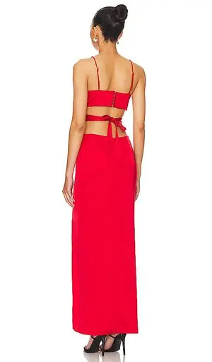 Superdown Stacie Maxi Dress - Red