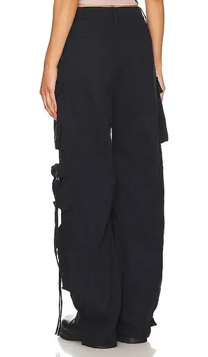 Steve Madden Duo Cargo Pant - Black