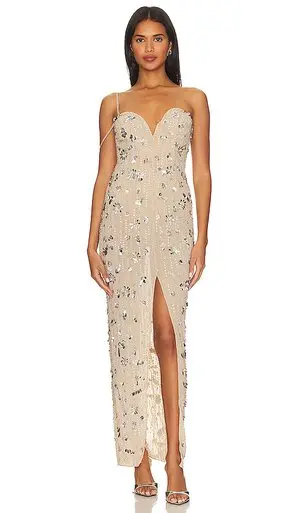Camila Coelho Button Up Evening Dresses