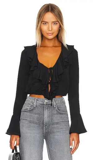 More To Come Ruffle Blouses