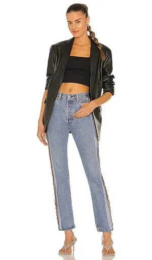 Susana Monaco Wide Strap Crop Top