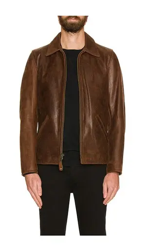 SCHOTT Waxy Buffalo Leather Jacket