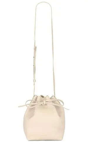 MANSUR GAVRIEL Soft Mini Bucket Bag Ivory