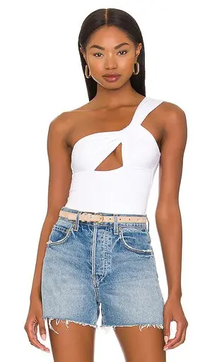 Superdown Jimena One Shoulder Bodysuit
