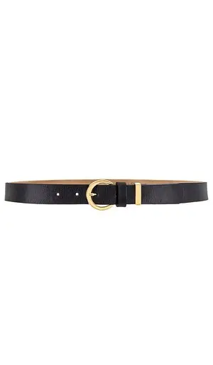 Streets Ahead Minny Leather Waist Belt - Black
