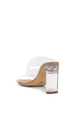 TONY BIANCO Chicago High Heel Sandal In Clear And - Nude