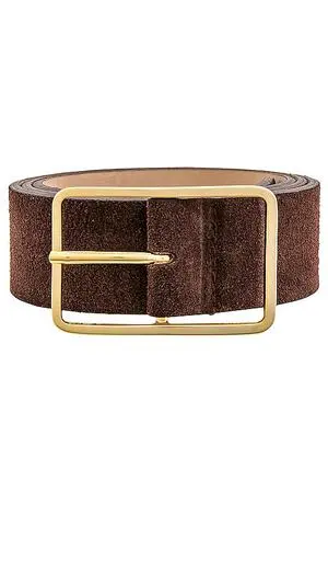 B-low The Belt Milla Suede Belt - Chocolate