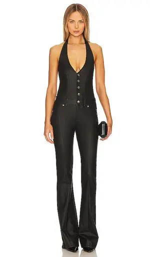 Retrofete Cynthia Jumpsuit - Black