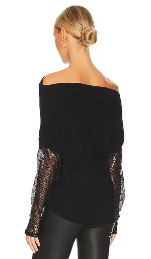 Michael Lauren Boat Neck Top