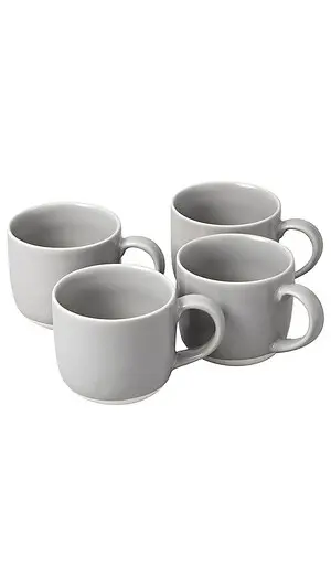 FABLE The Mugs Set Of 4 - Grey