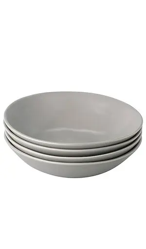 FABLE The Pasta Bowls Set Of 4 - Grey