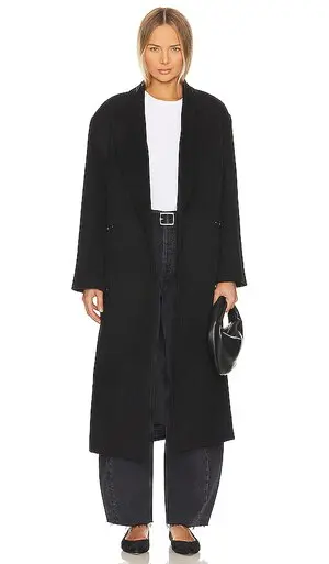 AGOLDE Luna Pieced Wide Leg Jeans - Black