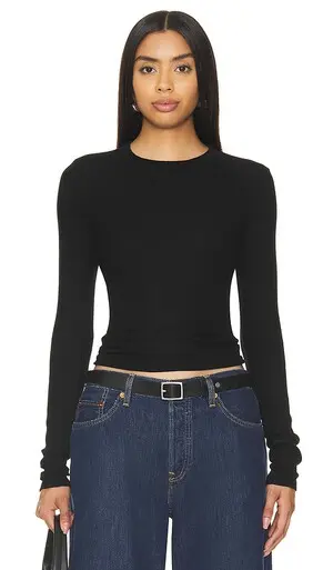 Cotton Citizen Verona Crew Shirt - Black