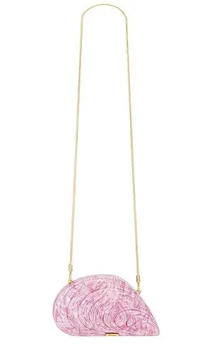 Simkhai Bridget Pearl Oyster Clutch