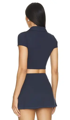 WELLBEING + BEINGWELL Movewell Frankie Polo Top