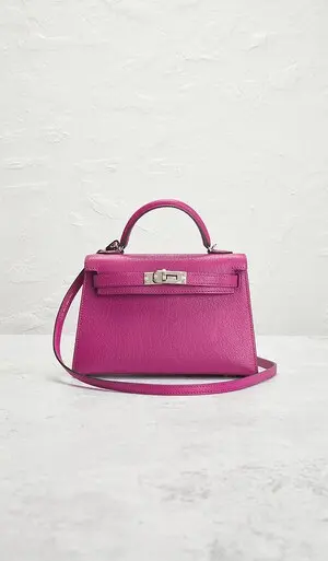 FWRD RENEW Hermes Chevre Kelly 20 Handbag