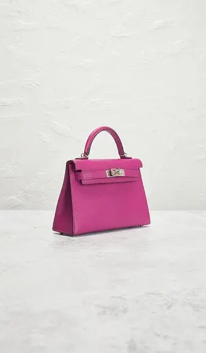FWRD RENEW Hermes Chevre Kelly 20 Handbag