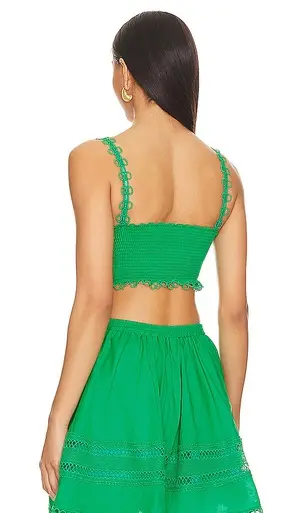 Peixoto Jasmine Top - Green