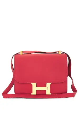 FWRD RENEW Hermes Swift Constance 24 Shoulder Bag - Red
