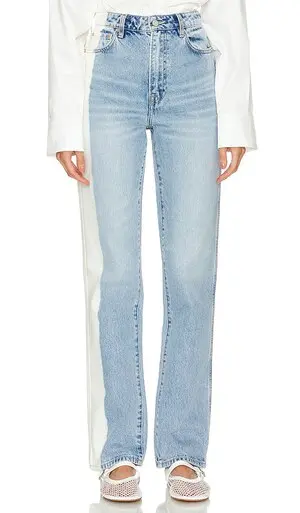 GRLFRND Sara Super High-rise Straight Jeans