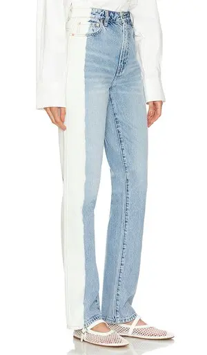 GRLFRND Sara Super High-rise Straight Jeans