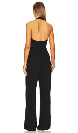 Amanda Uprichard Isadore Jumpsuit - Black