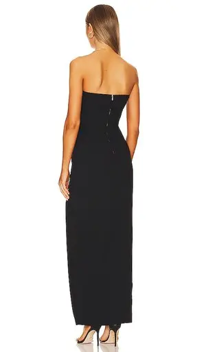 NICHOLAS Pernille Bustier Gown With Slit