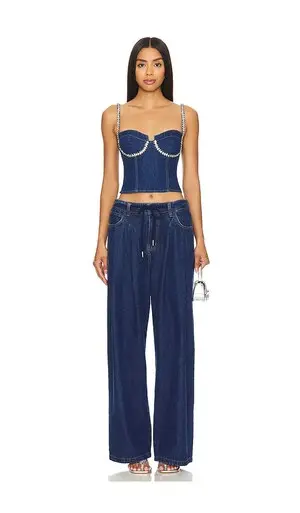 Superdown Ash Bustier Top